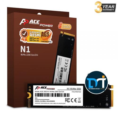 Jual Ace Power N1 SSD 256GB I 512GB I 1TB I 2TB - M.2 2280 NVMe Gen3.0 ...