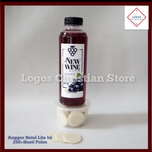 Jual Anggur Gereja Lite Botol 250ml + Hosti Polos - Jakarta Pusat ...