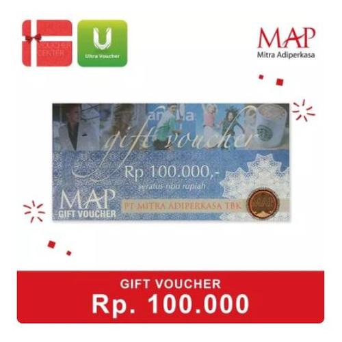 Promo MAP Voucher Gift - Seratus Ribu - Jakarta Selatan - Ultra Voucher ...