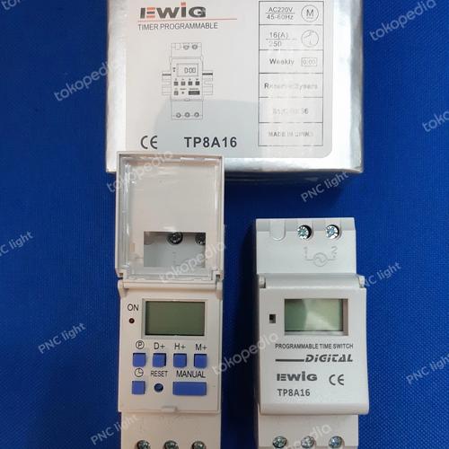 Jual EWIG TIMER DIGITAL TP8A16 220V - Jakarta Pusat - PNC LIGHT | Tokopedia