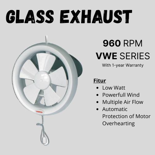 Jual Vanco 45 Watt 8 Inch Glass Exhaust Fan - Kota Surabaya - Himalaya Adjustable Fan | Tokopedia