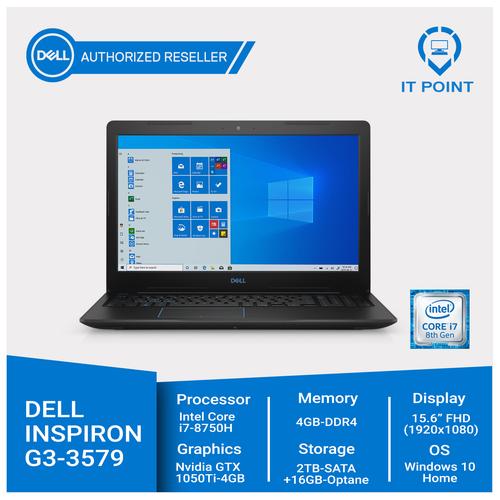 Jual DELL INSPIRON 3579 G3 i7-8750H 4GB 2TB NVIDIA GTX1050 WINDOWS 10 ...