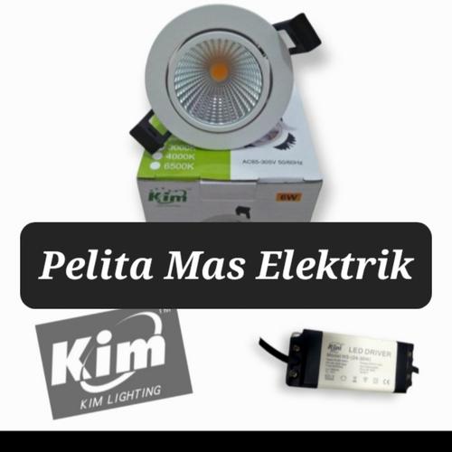 Jual KIM Downlight LED COB 6w 6 watt 6watt SpotLight Ceiling Light Inbow - Natural 4000k ...