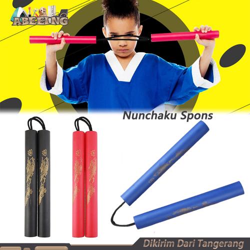 Jual Nunchaku Foam 25cm Untuk Latihan Bahan Busa Dengan Tali Spons ...