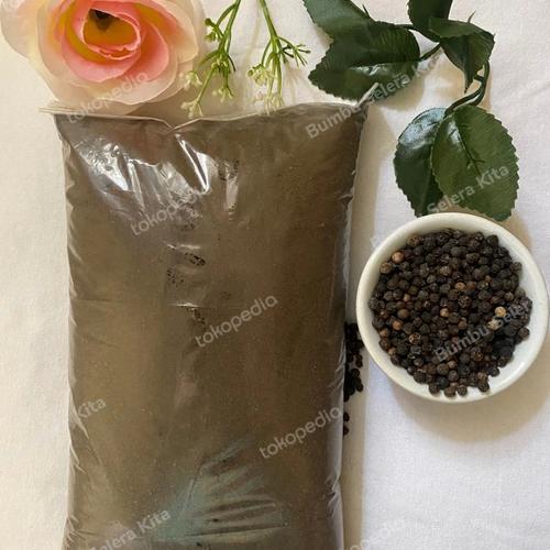 Jual Lada Hitam Bubuk Murni 1000 Gram Black Pepper Powder 1 Kg ...