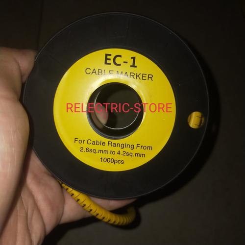 Jual kabel Marker type ec-1 2,6-4,2 mm fort highquality/ label marker ...