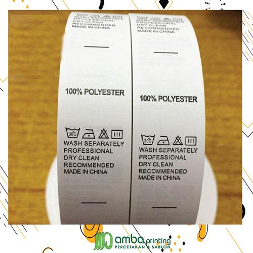 Jual sablon label pita tafeta ukuran 38mm - Jakarta Selatan - Amba ...