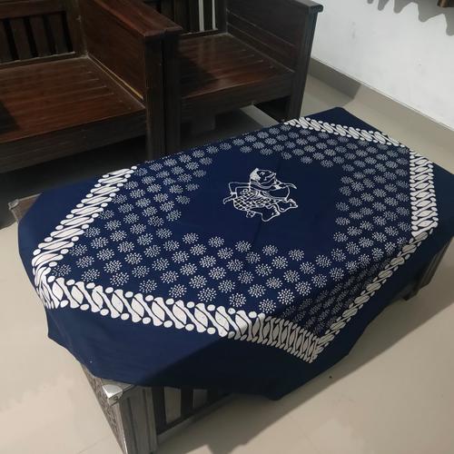 Jual TAPLAK MEJA TAMU BATIK CAP ( 105 x 105 cm) - toska - Kab ...