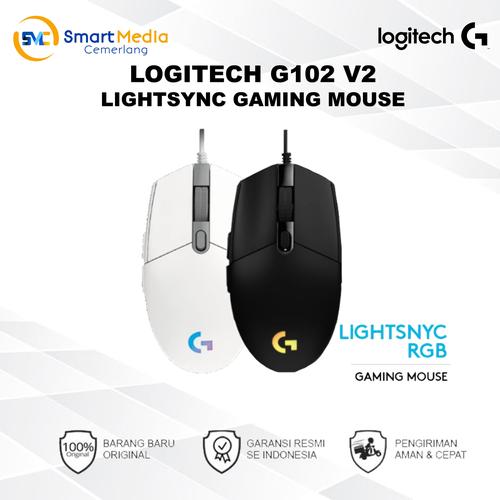 Jual Logitech G102 V2 Mouse Gaming Wired RGB Lightsync with Macro ...