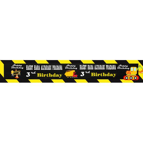 Jual Label aqua botol kecil bahan non sticker tema konstruksi ...