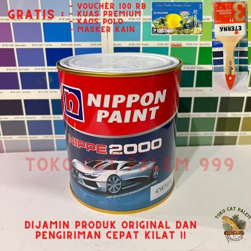 Jual CAT DUCO NIPPE 2000 WARNA HITAM DOFF / BLACK MATT KODE 480D - 1 ...