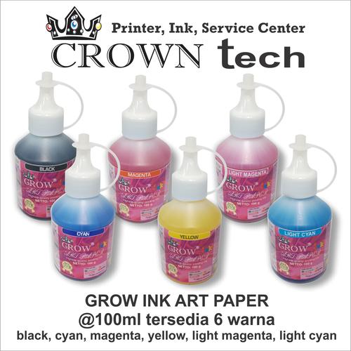 Jual Tinta GROW INK untuk label,sticker,bontaq,artpaper,vinyl,duplex ...