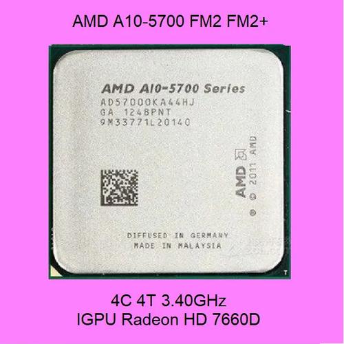 Jual Prosesor AMD A10-5700 4C 4T 3.4GHZ GPU Radeon HD 7660D FM2 - Kab ...