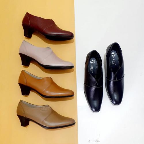 Jual SEPATU WANITA Heel 3cm KULIT ASLI GARUT KEKINIAN TERBARU BISA COD ...