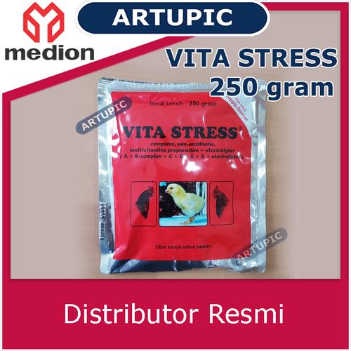 Jual Vita Stress 250 gram Vitamin Elektrolit Multivitamin Ayam cegah ...