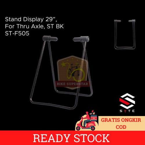 Jual Stand Display Parkir Paddock Syte ST-F505 Thru Axle Road Bike MTB ...