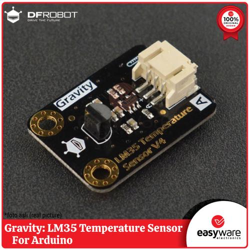 Jual DFRobot LM35 Temperature Sensor For Arduino Gravity LM35 Module ...