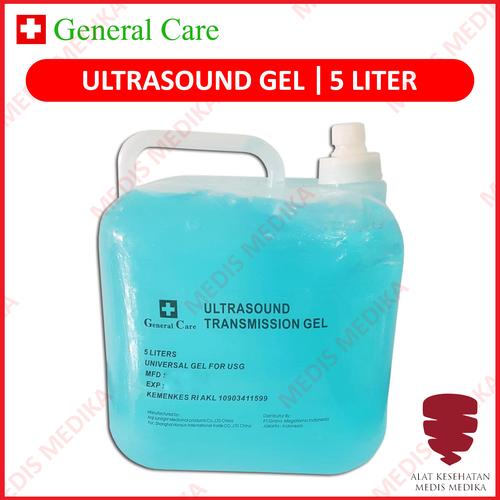 Jual USG Gel Ultrasound 5 Liter General Care Galon Jelly Doppler Dopler ...