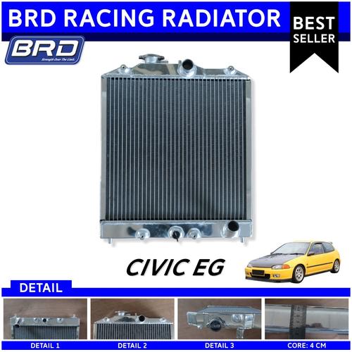 Jual Racing Alumunium Radiator BRD Thailand Honda Civic EG EK Estilo ...