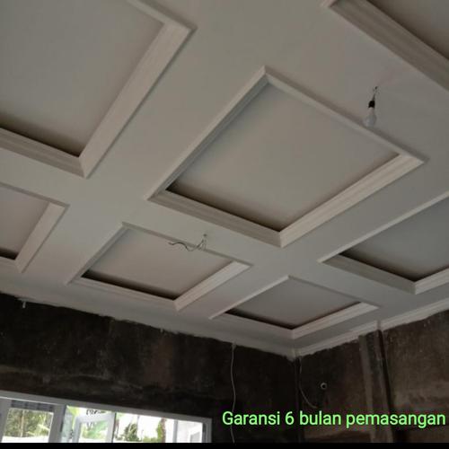 Jual drop ceiling plafond gypsum/drop ceiling kotak/plapon variasi ...