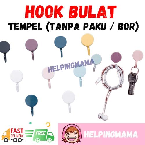 Jual Gantungan Bulat Hook Bulat Cantolan Bulat Baju Celana Serbaguna ...