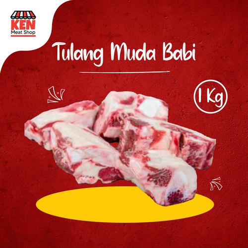 Jual Tulang Muda Babi - 1 KG - Jakarta Timur - KEN MEAT SHOP | Tokopedia