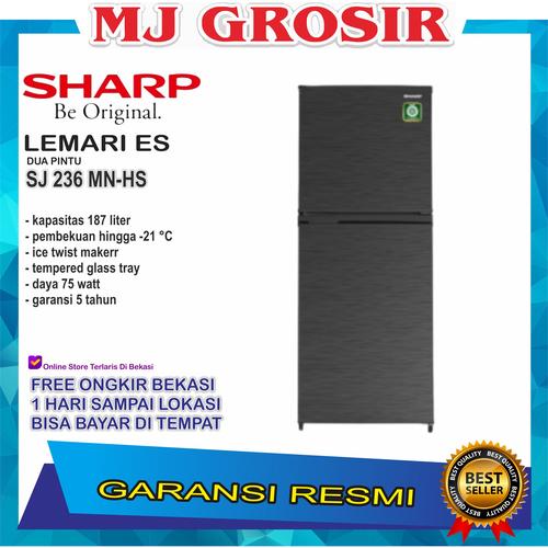 Promo KULKAS SHARP SJ 236 MN LEMARI ES 2 PINTU SJ236MN SJ 236MN - Kota ...