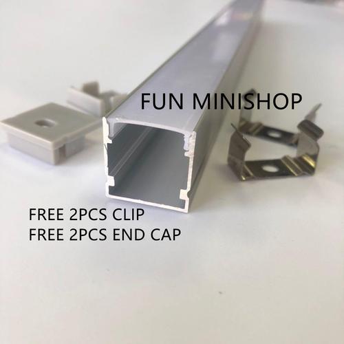 Jual ALUMINIUM LED STRIP HOUSING LED STRIP RIGID BAR STRIP LED ...