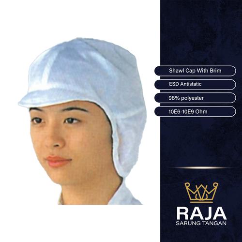 Jual Topi Antistatik ESD Cleanroom / Topi Laboratorium / Cover down to ...