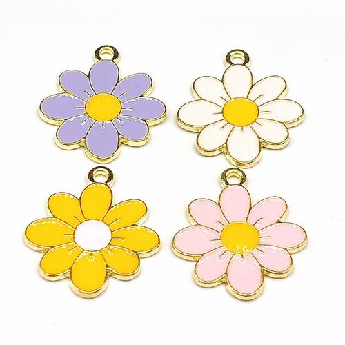 Jual Charm Bunga Warna Satuan / Pendant Bandul Colour Flower Piece ...
