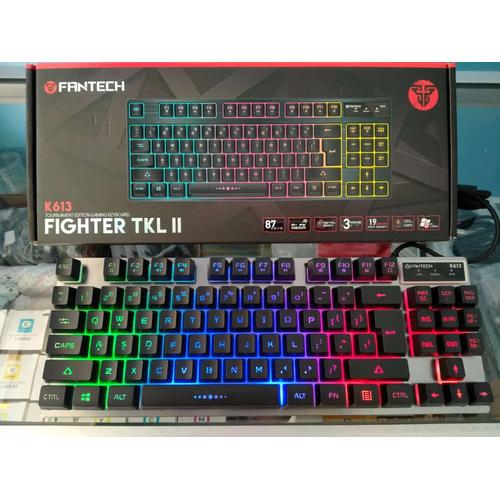 Jual FANTECH K613 FIGHTER TKL II GAMING KEYBOARD - Kota Salatiga - FLASH COMPUTER IT | Tokopedia