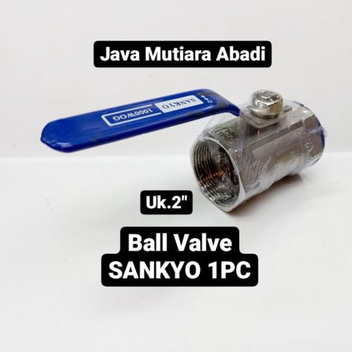 Jual Ball valve Stainless Steel SANKYO 2"(inch) /Kran air stainless 2" - Jakarta Barat - Java ...