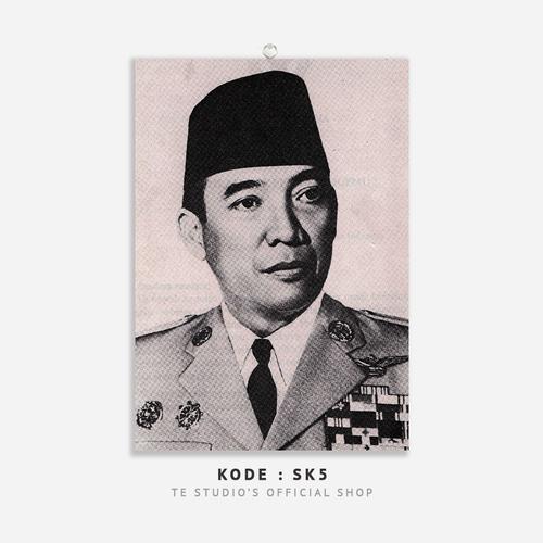 Promo Poster Soekarno Hiasan Dinding Presiden Bung Karno Wall Decor ...