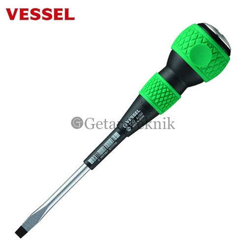 Jual Obeng Minus Vessel 230 6x100 ball grip penetration Screwdriver ...