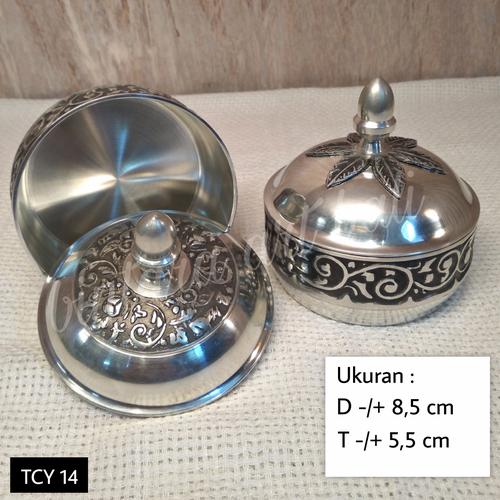 Jual toples tempat gula teh cantik bahan timah pajangan cantik souvenir ...