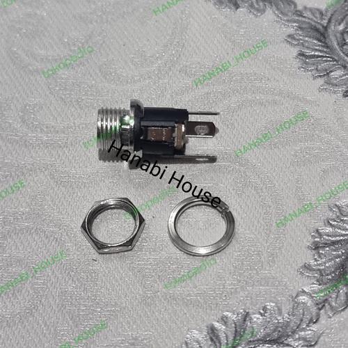 Jual Soket Dc Bulat Drat Besi 3p Socket 3 pin - Kota Tangerang - HANABI ...