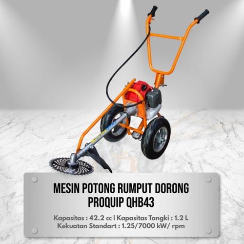Jual Mesin Potong Rumput Dorong Mini 3 roda / Mini Lawn Mower Proquip ...