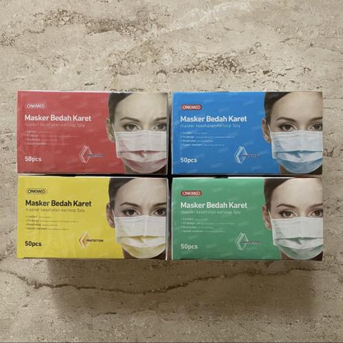 Jual masker medis onemed - 3 ply 50 pcs - Kab. Sidoarjo - Healthy-son ...