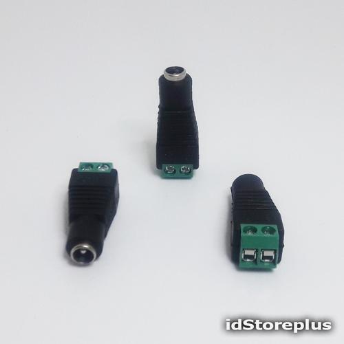 Jual CONNECTOR CCTV Jack DC CCTV Female Konektor Power Adaptor Power ...