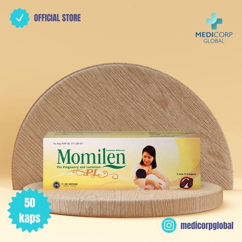 Promo Momilen PL nutrisi otak laktasi DHA anti mual muntah hamil 50 ...