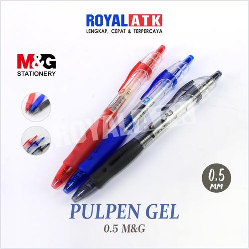 Jual Pulpen Gel M&G Agp02372 0.5Mm / Alternatif Pulpen Zebra Sarasa ...