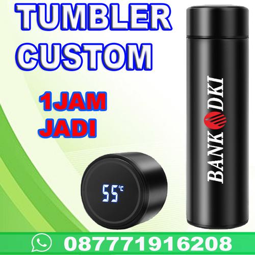 Jual [TUMBLER GRAFIR LASER] Tumbler sakura LED SUHU custom logo - POLOS ...