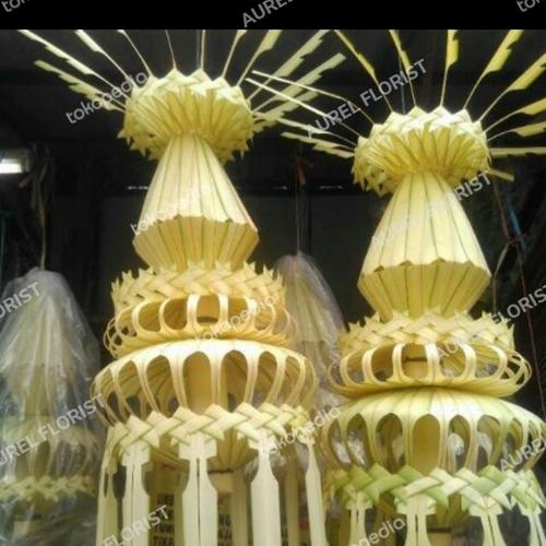 Jual Janur Kuning Daun Pisang ukuran Jumbo / janur Pernikahan - janur ...