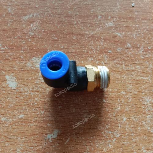 Jual Fitting nepel angin pneumatic elbow selang 6 drat 14 inch (PL6-02 ...