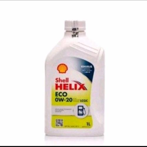 Jual oli shell helix eco lcgc sae 0w-20 isi1 tembus barcode shell ...