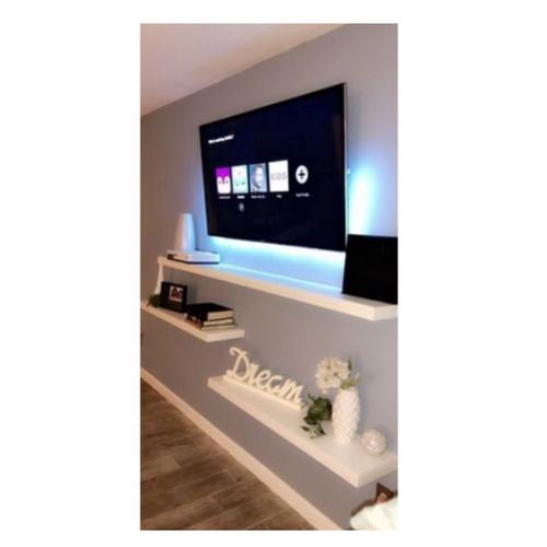 Jual Rak Dinding Kamar Ambalan Tempel Gantung Minimalis 60 70 80 100 Cm ...