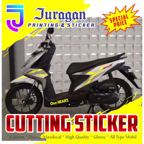Jual Sticker Stiker Cutting Beat All New/Beat Deluxe/Beat Street 2020 ...
