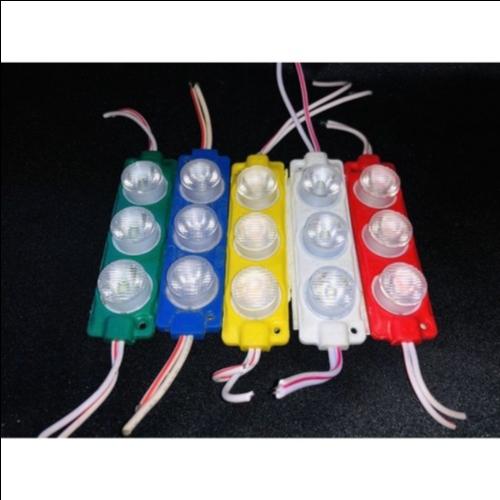 Jual [JUAL BIJIAN] LED 3 MATA JUMBO DC 12VOLT 3 WATT - 12 Volt, Merah ...