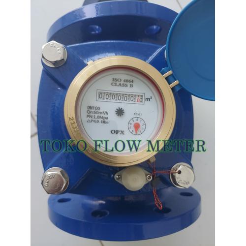 Jual WATER METER 4 Inch DN100 MM Merk OPX - Meteran Air 4 Inch OPX ...