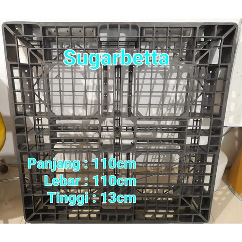 Jual Palet Plastik / Alas Kandang / Tatakan Kandang Hitam 110 x 110 x 13cm - Kota Tangerang ...